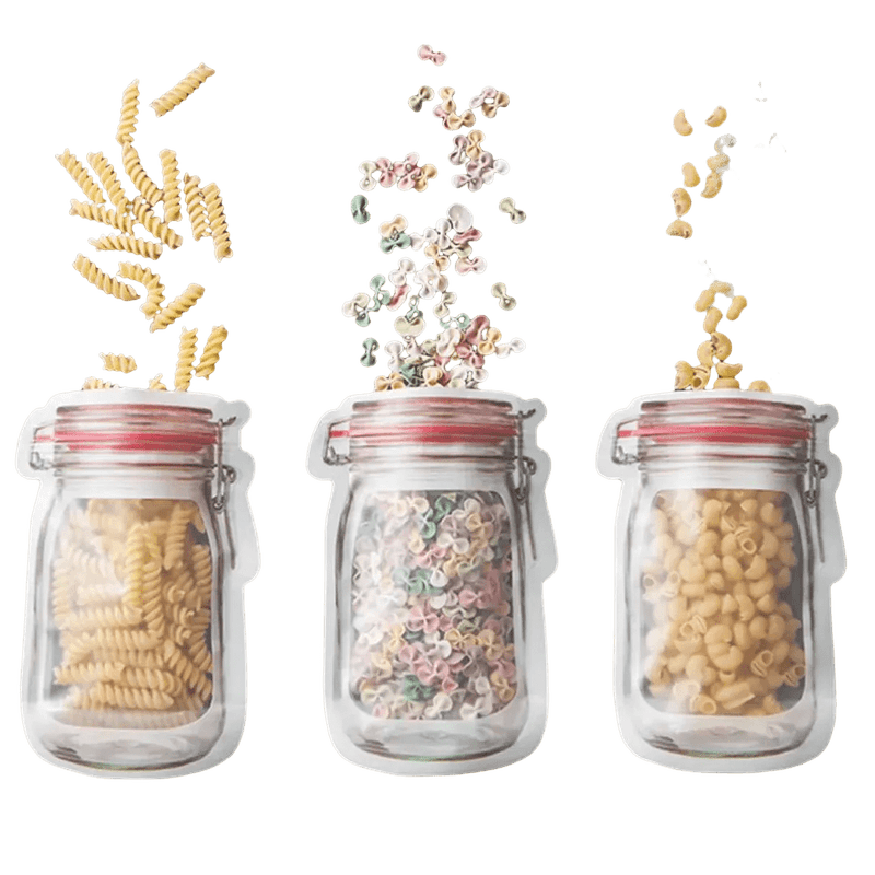 Jogo Potes Zip 3 Peças M - Plasvale - Casa Goianita